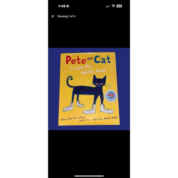 No Brand | Accents | 999 Pete The Cat Loves His White Shoes Hard Cover ...